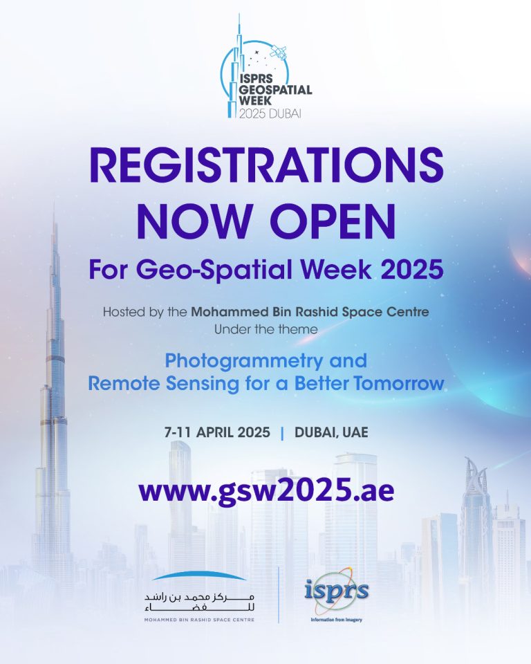 MBRSC Announces Opening of Registrations for Geo-Spatial Week 2025 – MBRSC